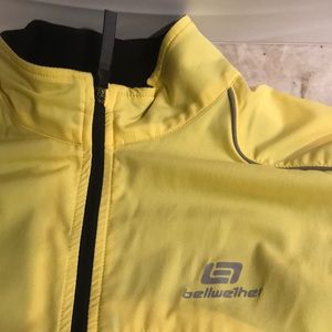 Bellwether | Jackets & Coats | Yellow Bellwether Lightweight Cycling Jacket | Poshmark